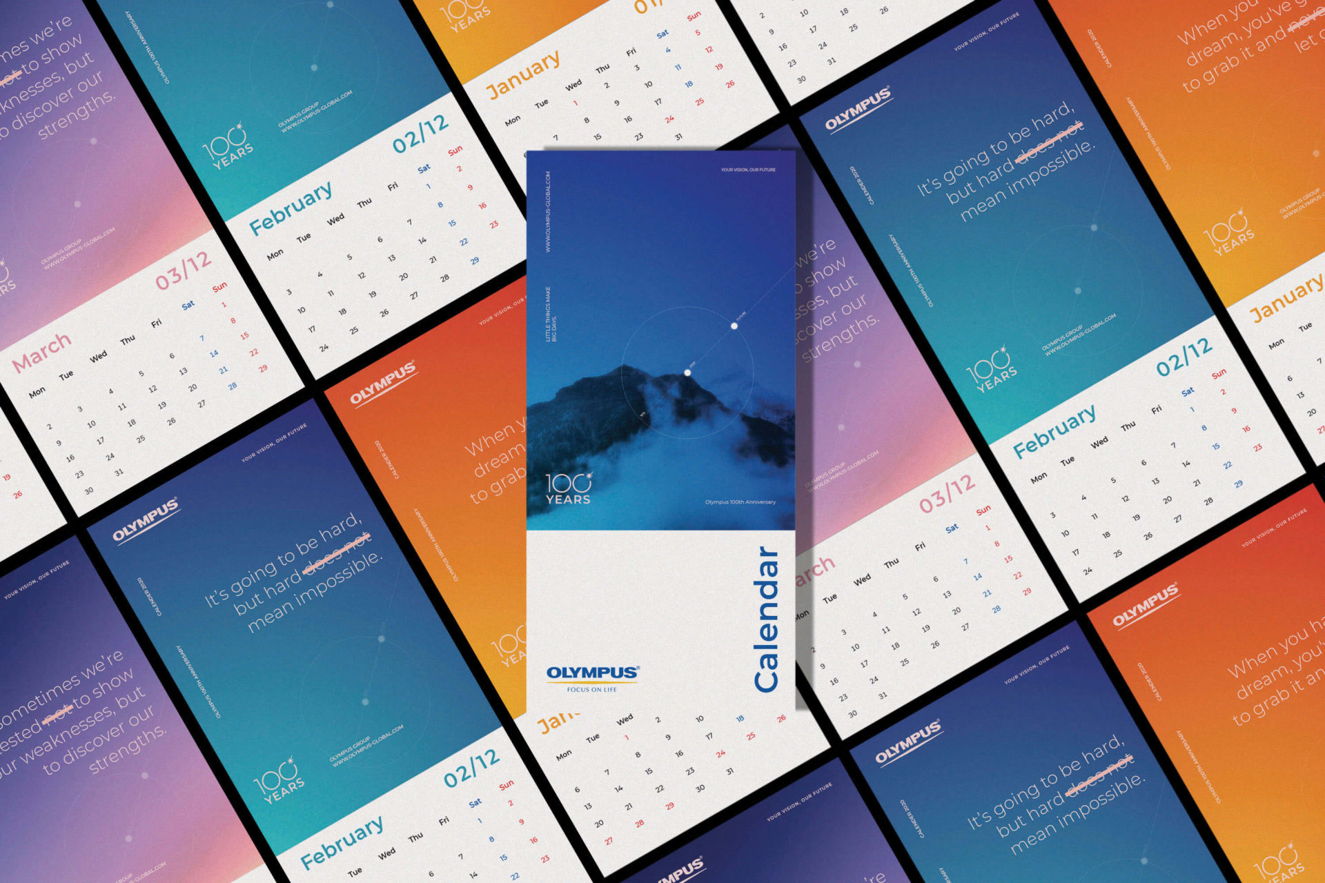 Olympus Calendar 2020 — ECH Creative Agency