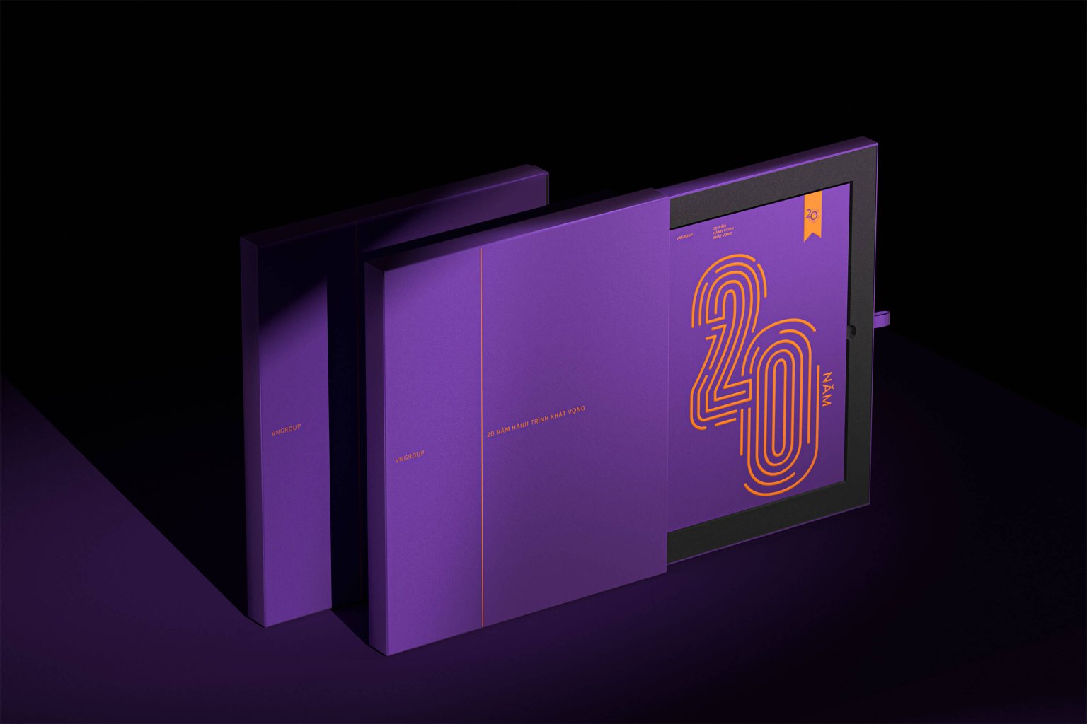 VNGroup's 20th Anniversary Yearbook Design — ECH Creative Agency